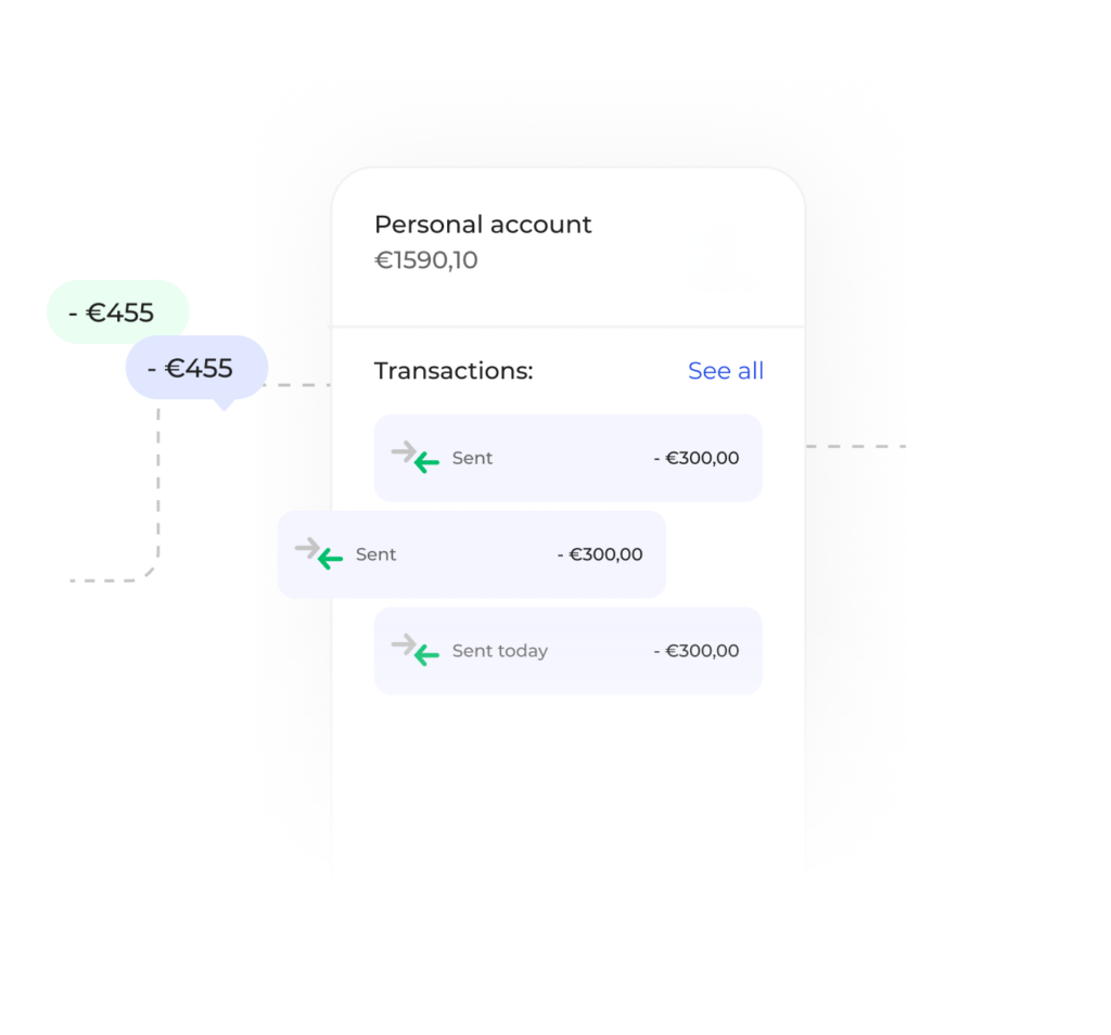 Open Personal IBAN Account Online | Embedded Finance